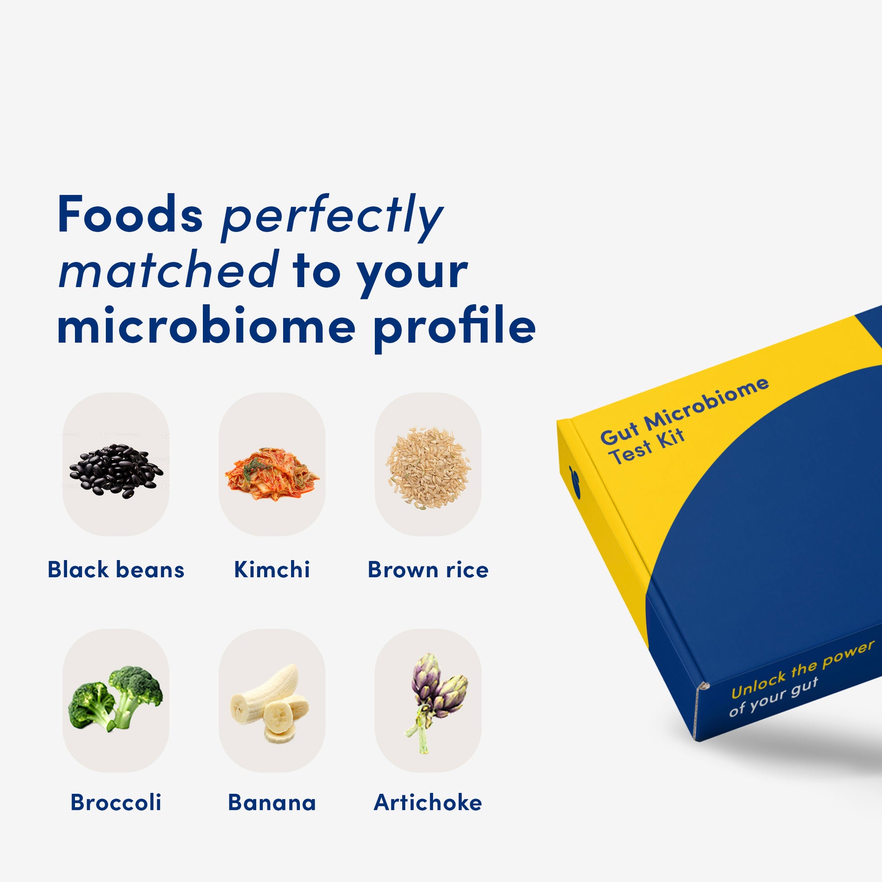 At-Home Gut Microbiome Test - Measures 2,000 Types Of Gut Bacteria