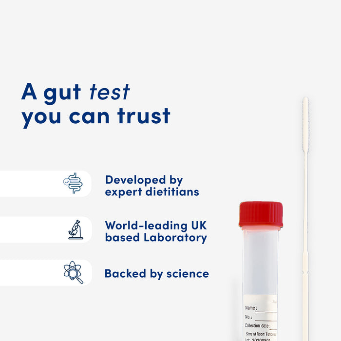 At-Home Gut Microbiome Test - Measures 2,000 Types Of Gut Bacteria